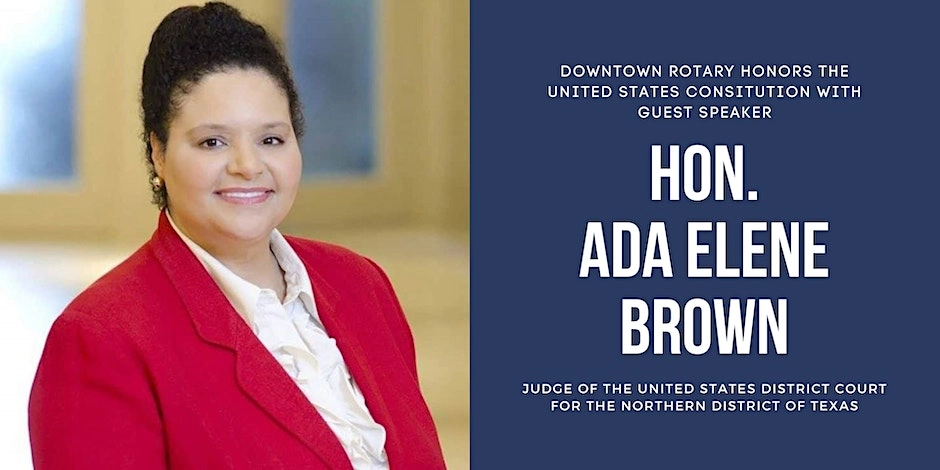 Downtown Rotary Club of Houston Luncheon