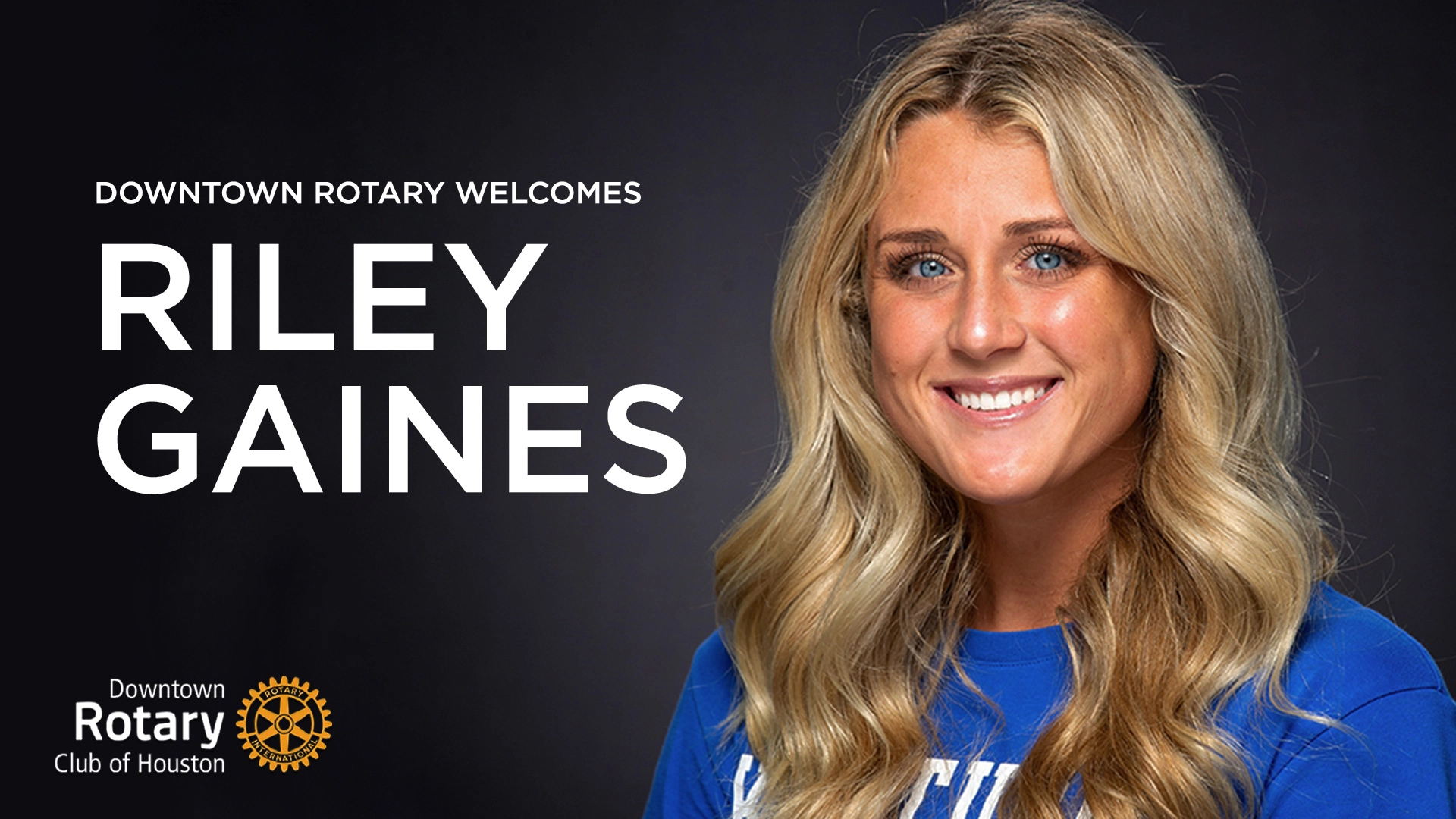 Downtown Rotary Club of Houston Luncheon