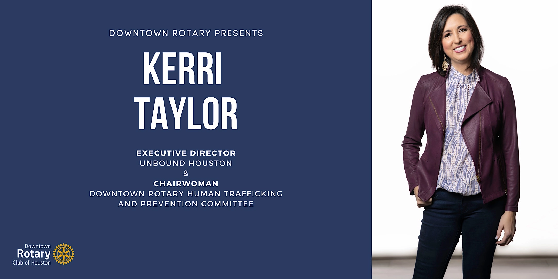 Downtown Rotary Club Of Houston Speaker