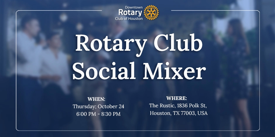 Rotary Social Mixer